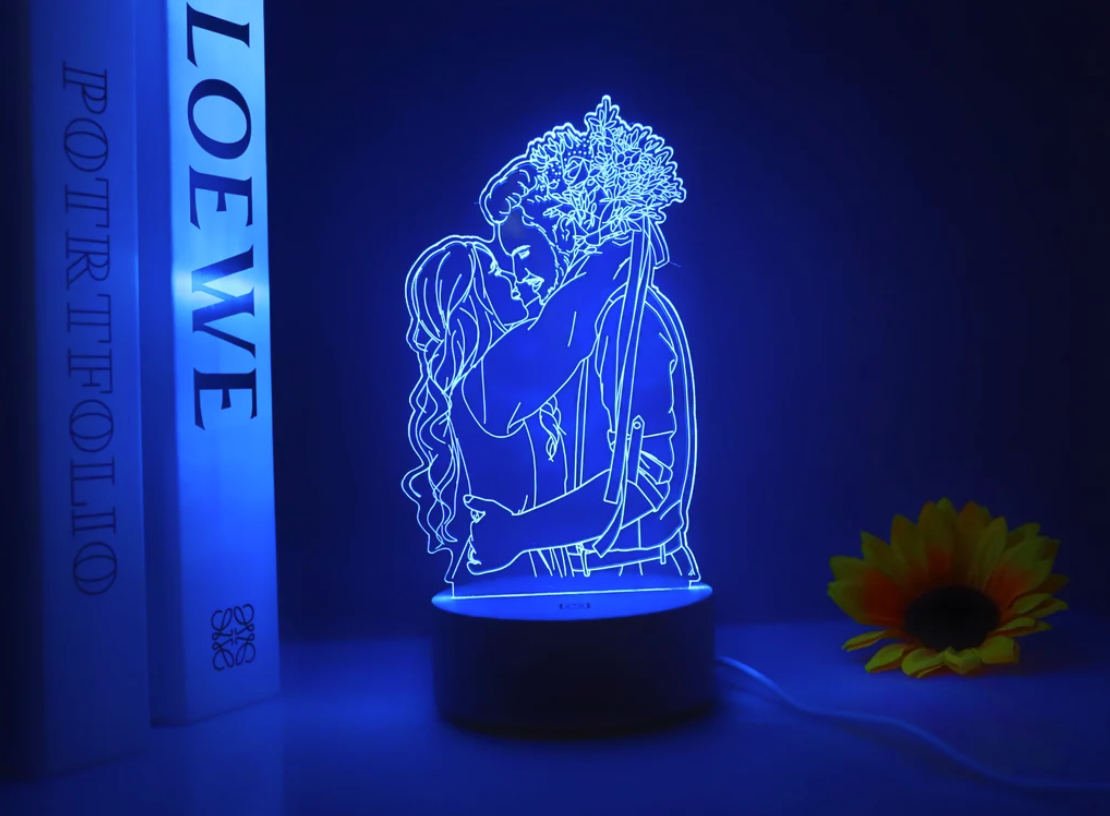 💡 Lampa 3d led personalizata - Noblivio.ro